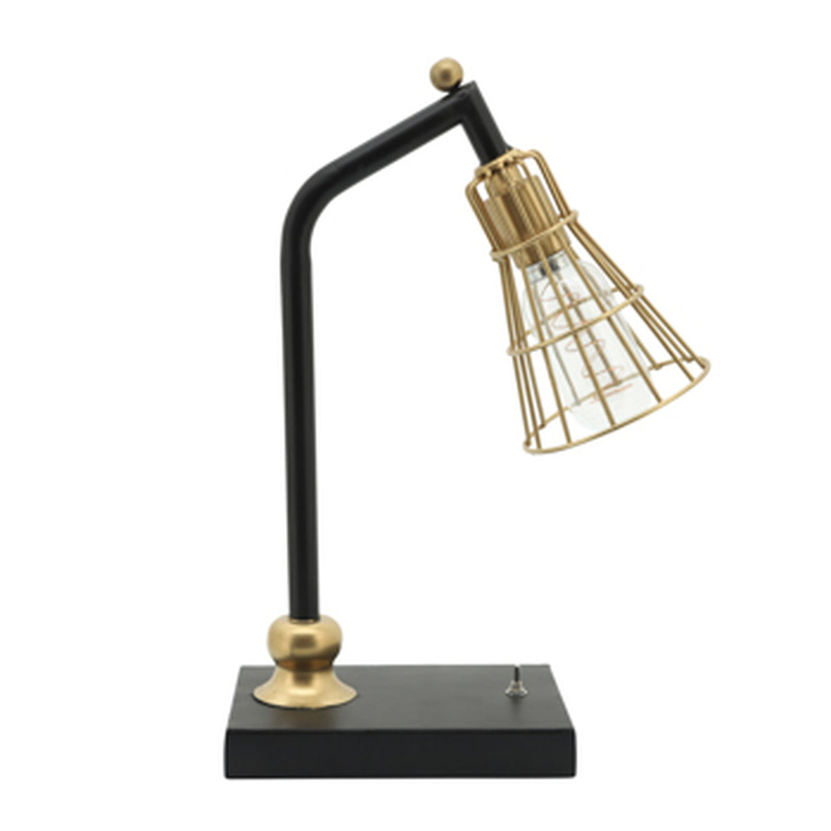Industrial Metal LED Table Lamp – Minted Space